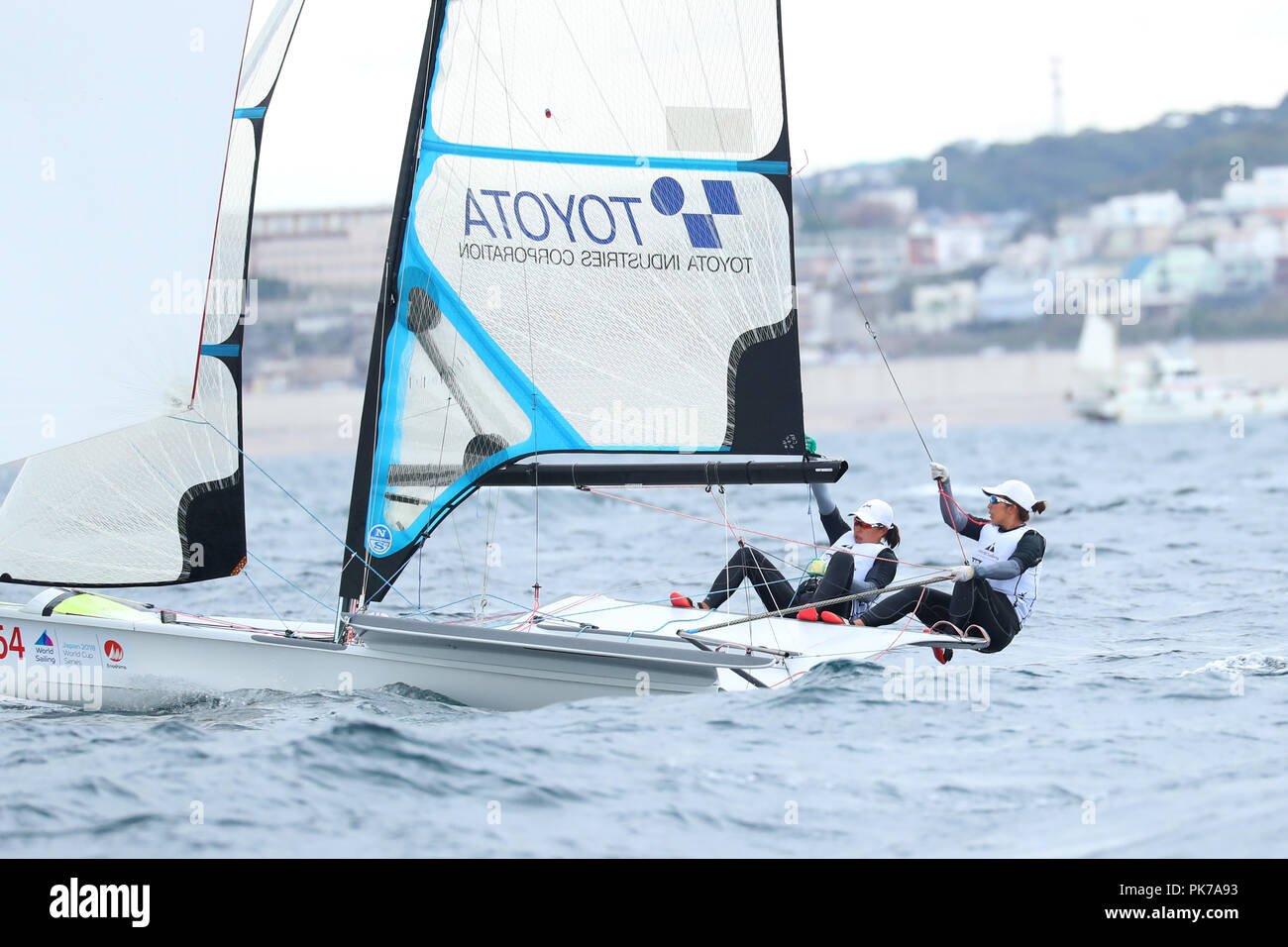 Kanagawa, Japan. 11th Sep, 2018. /Chika Hatae & Hiroka Itakura (JPN ...