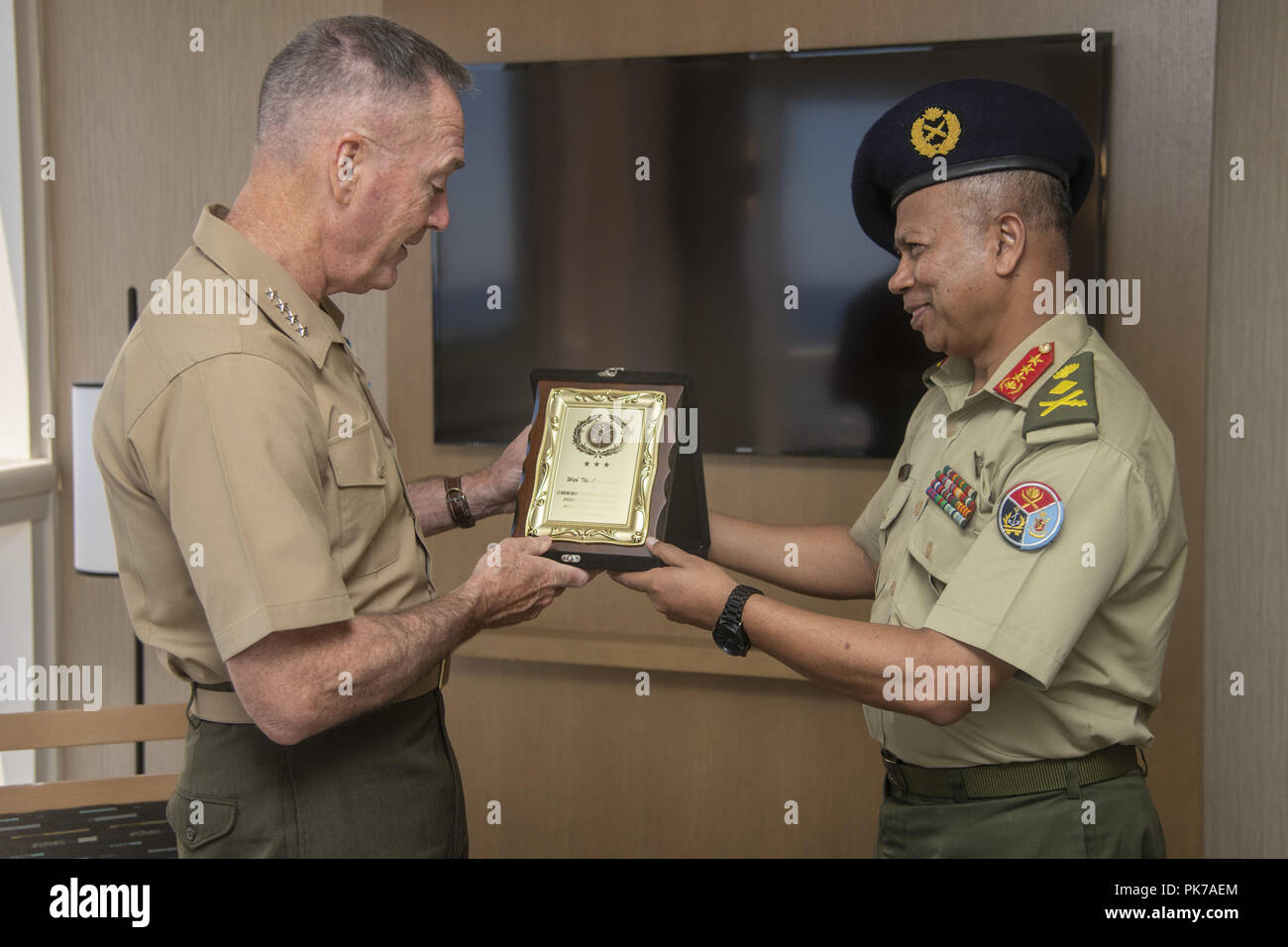Waikiki, Hawaii, USA. 10th Sep, 2018. Marine Corps Gen. Joe Dunford ...