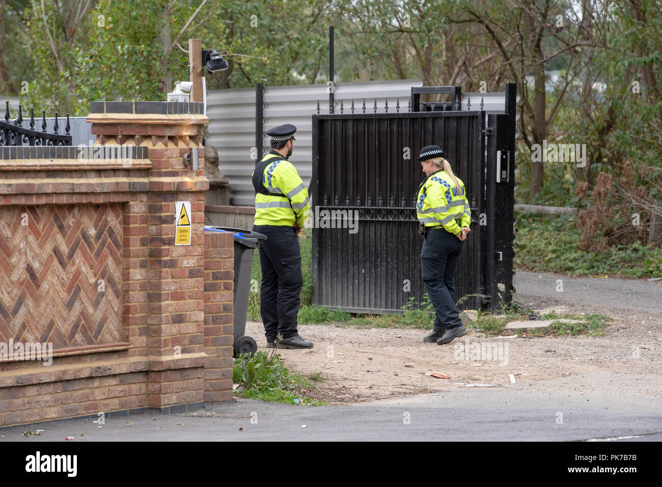 Iver, United Kingdom. 11 September 2018. Thames Valley Police has made ...