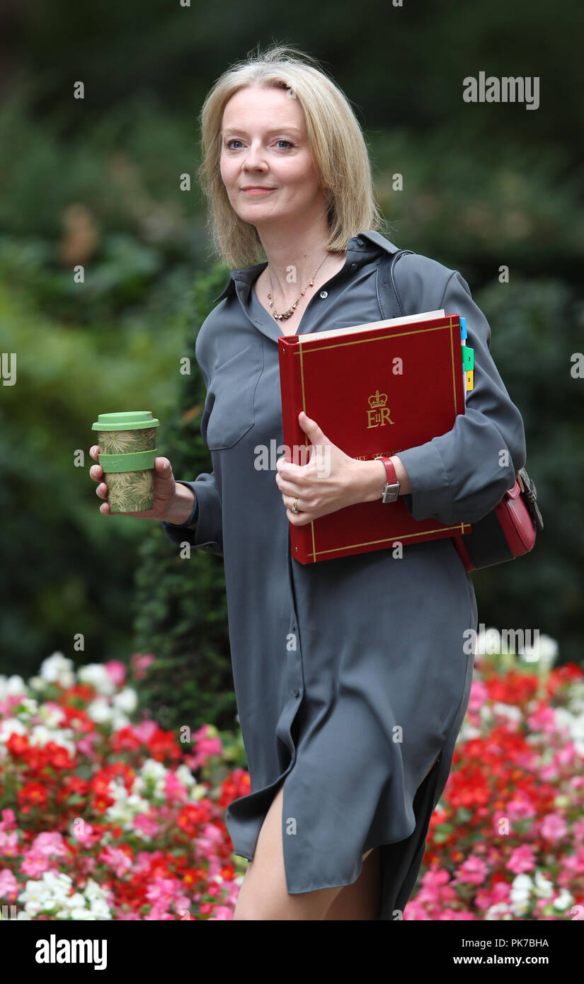 2018 elizabeth truss mp hi-res stock photography and images - Alamy