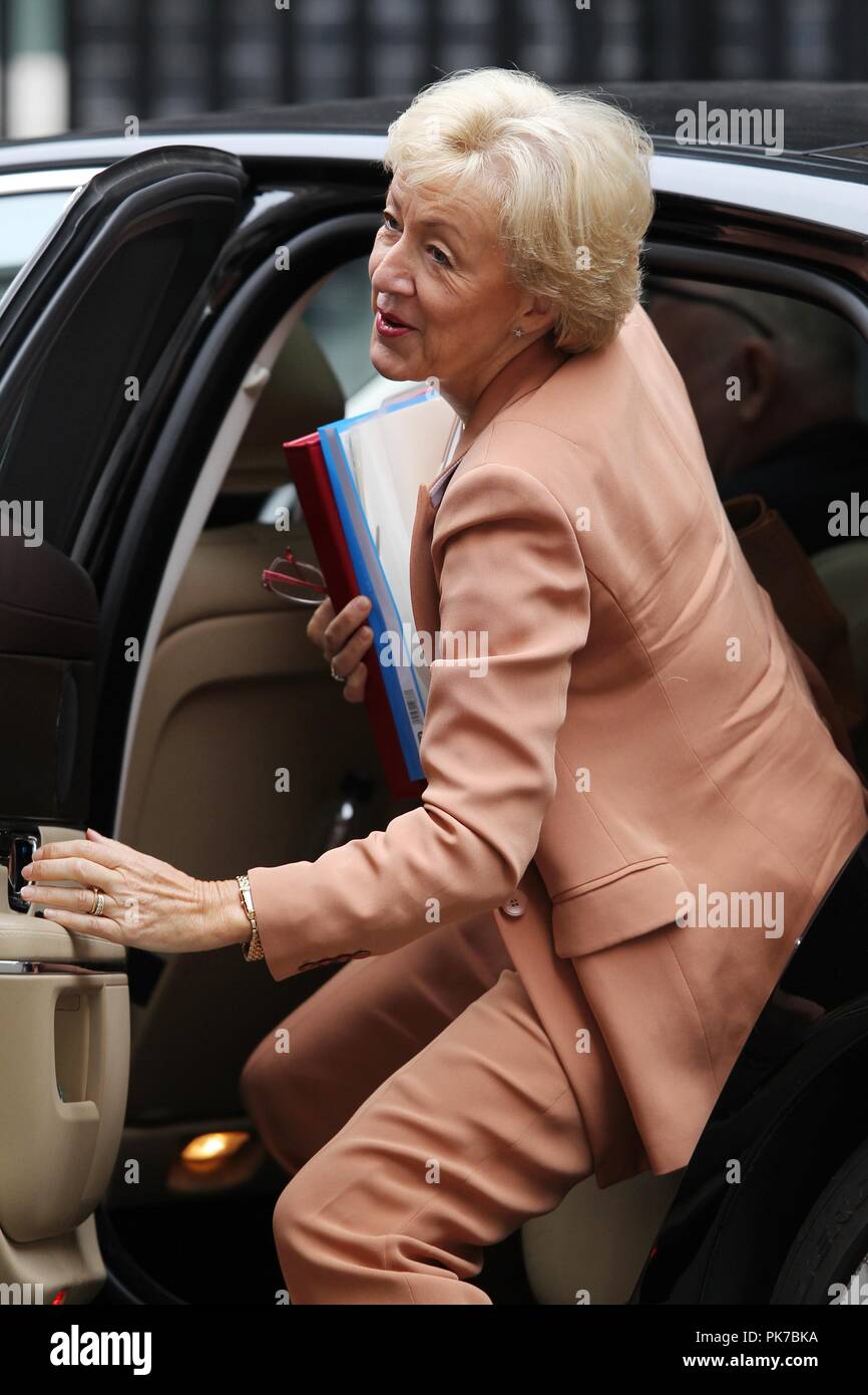 London, UK, Sep 11th 2018. Andrea Leadsom MP Leader of the House of ...