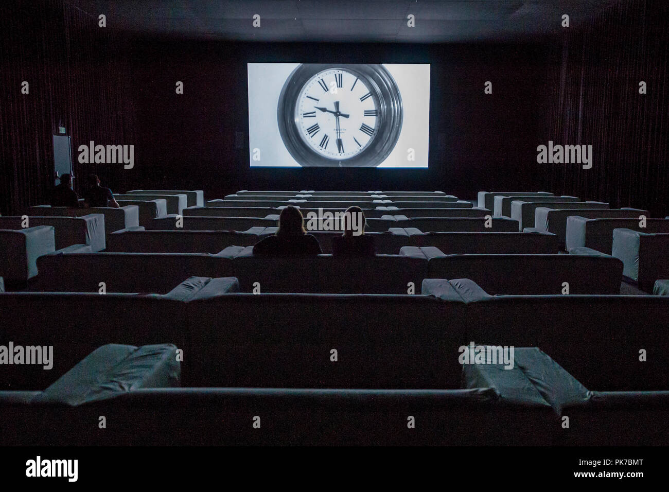 London, UK. 11th September, 2018. Christian Marclay's video ...