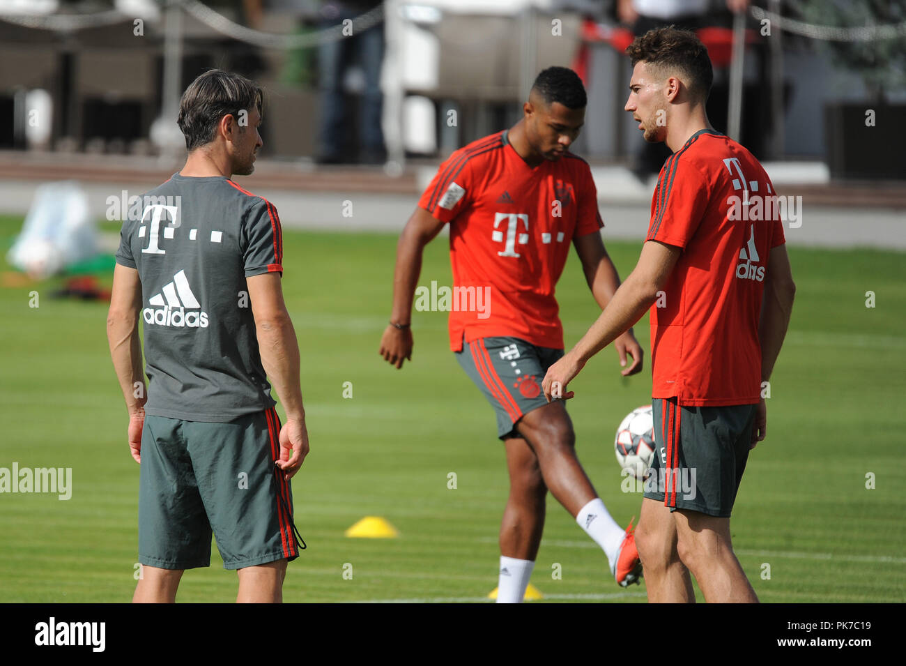 Munich, Germany . 11th Sep, 2018. Niko KOVAC (coach Bayern Munich) with ...