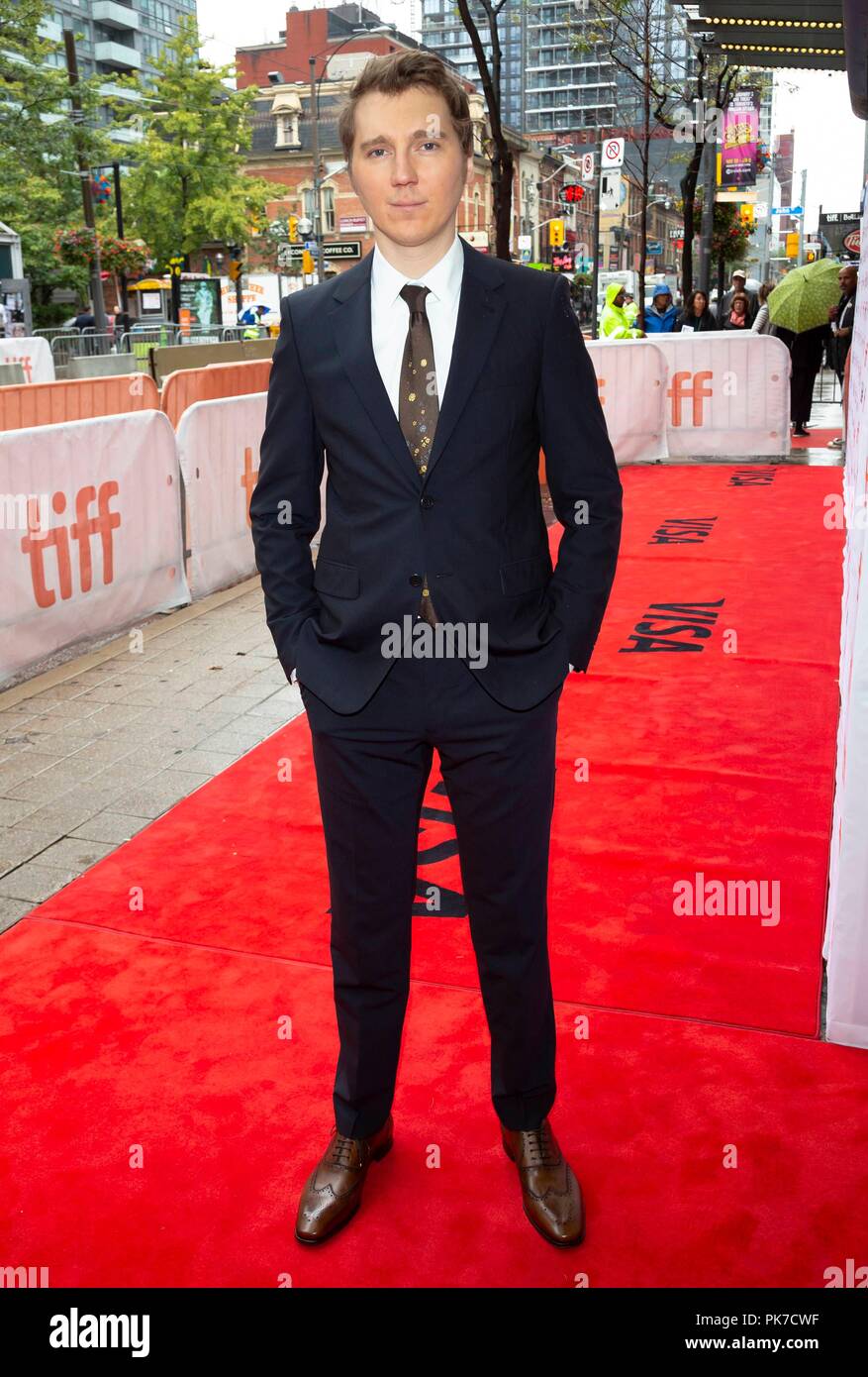 Paul Dano attends the premiere of 'Colette' during the 43rd Toronto ...