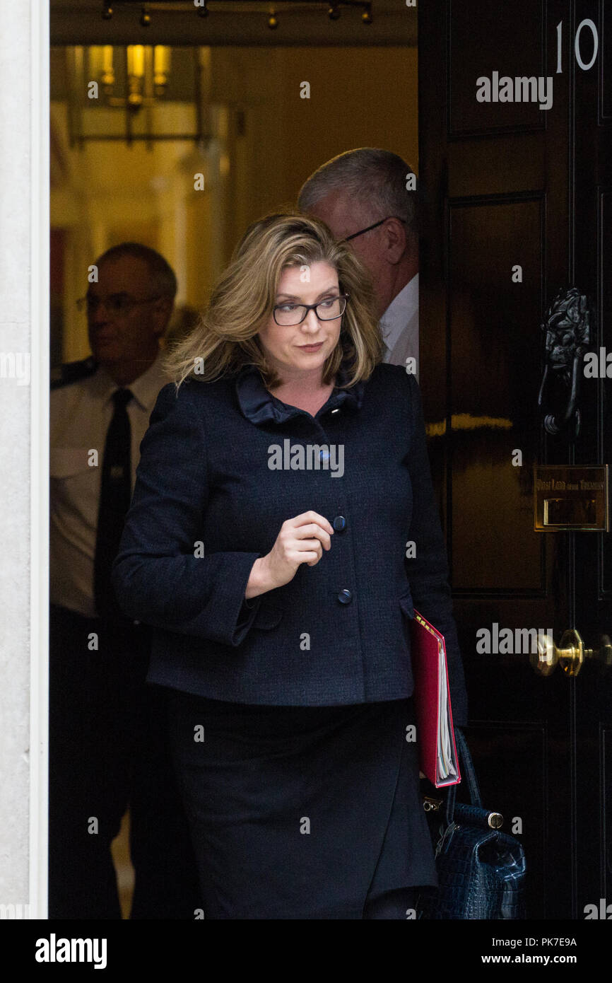 Penny mordaunt mp hi-res stock photography and images - Alamy