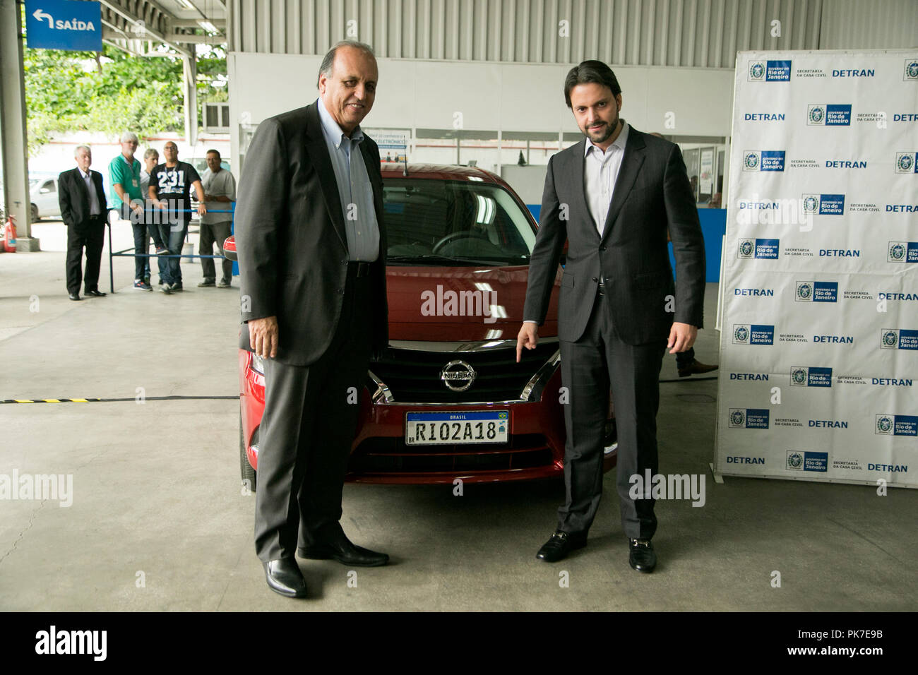 Rio De Janeiro, Brazil. 11th Sep, 2018. Launching of the Mercosul Plate ...