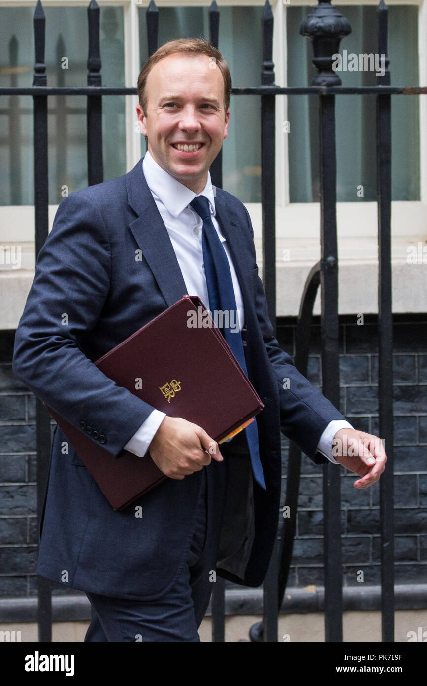 Matthew hancock health secretary hi-res stock photography and images ...