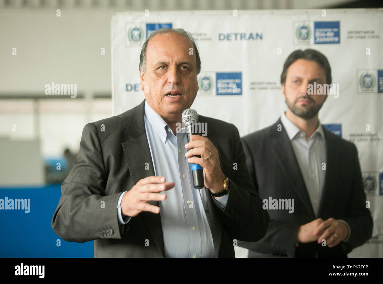 Rio De Janeiro, Brazil. 11th Sep, 2018. Launching of the Mercosul Plate ...