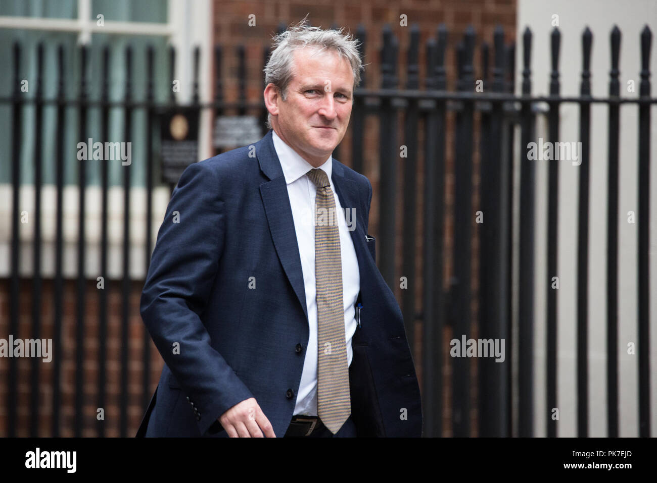 Education Secretary Damian Hinds Arriving At 10 Downing Street Hi Res