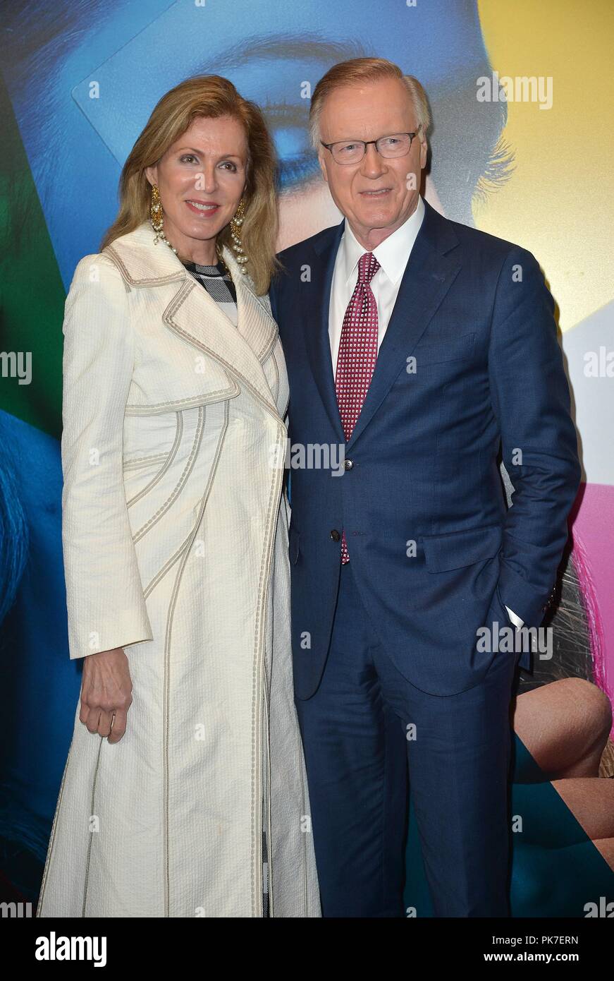 New York, NY, USA. 10th Sep, 2018. Ellen Ward Scarborough, Chuck ...