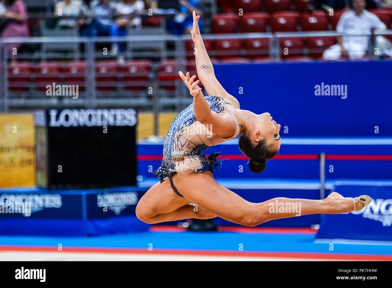 September 11, 2018: Katrin Taseva of Â Bulgaria during Individual Hoop ...