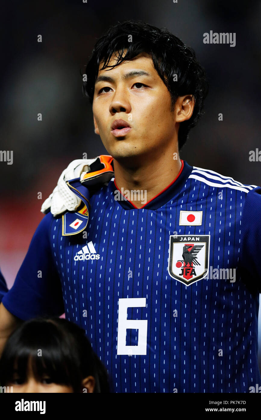 Osaka, Japan. Credit: D. 11th Sep, 2018. Wataru Endo (JPN) Football ...