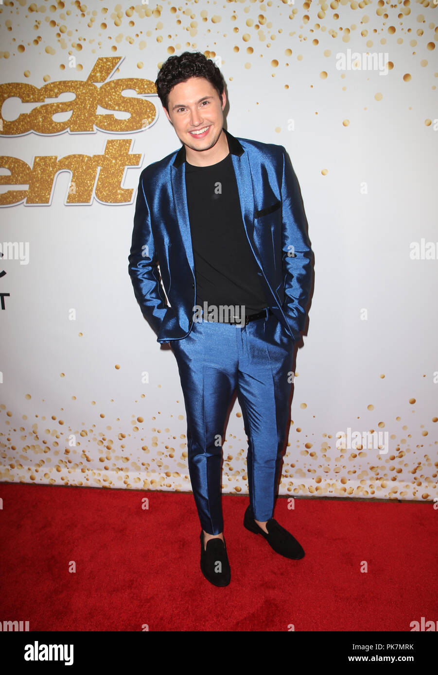 11 September 2018- Hollywood, California - Daniel Emmet. "America's Got ...