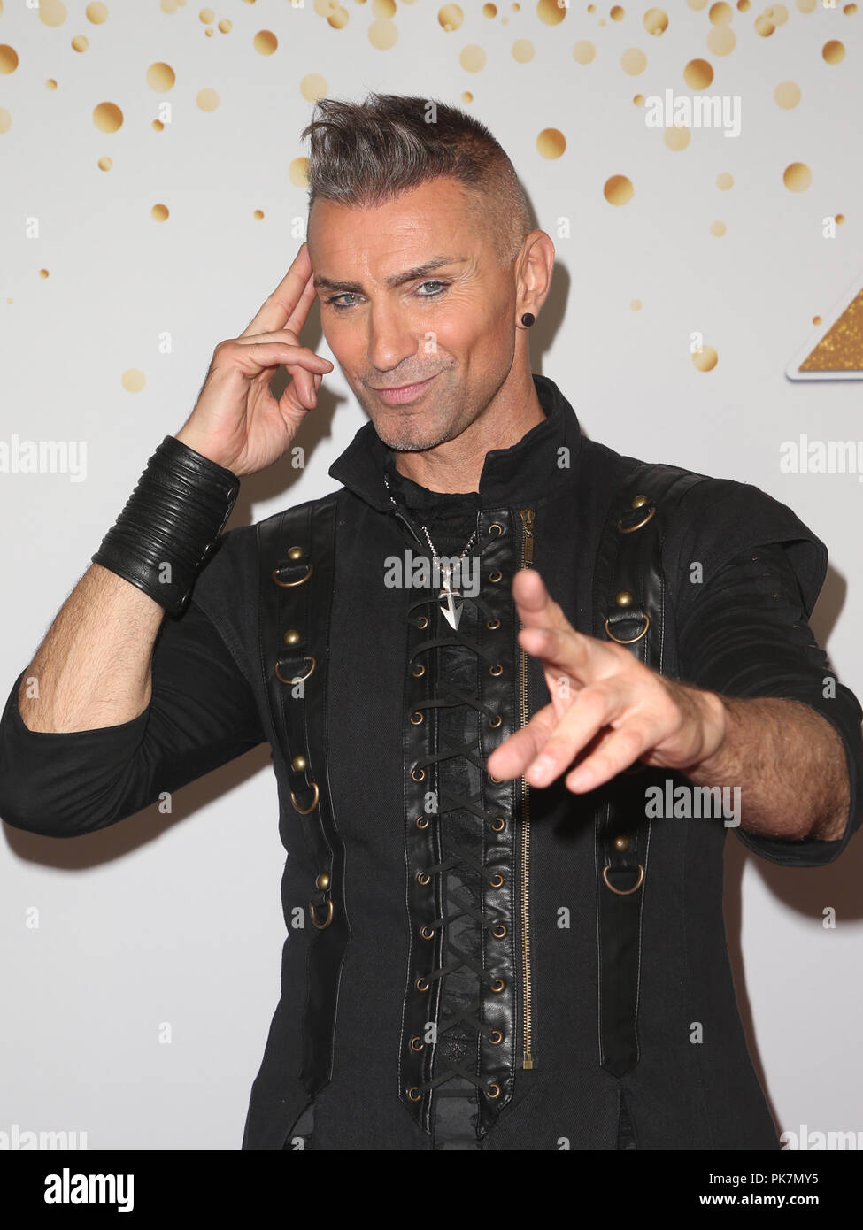 11 September 2018- Hollywood, California - Aaron Crow. "America's Got ...