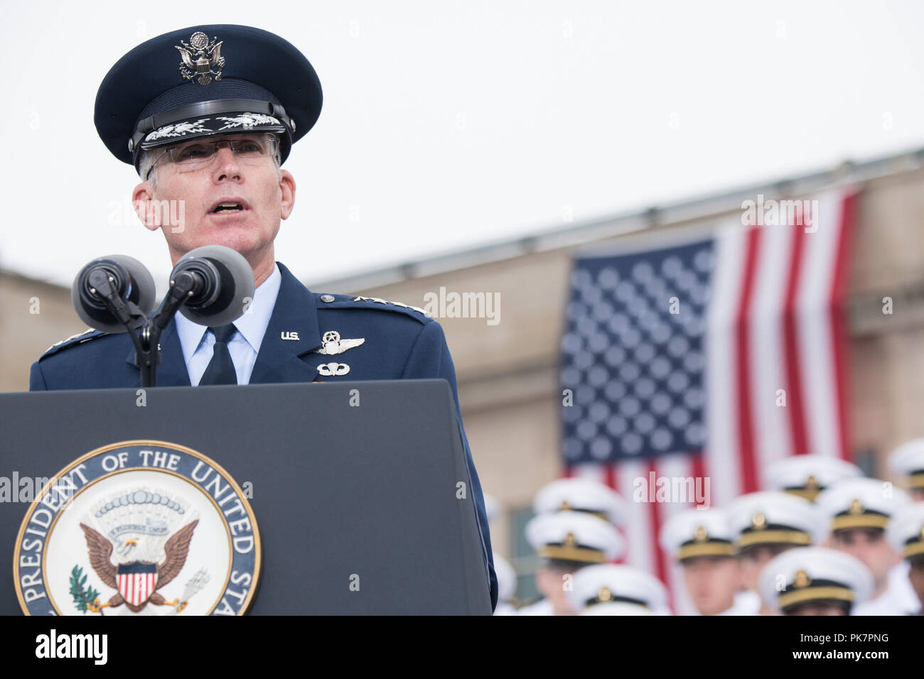 Washington, D.C, USA. 11th Sep, 2018. U.S. Air Force Gen. Paul J. Selva ...