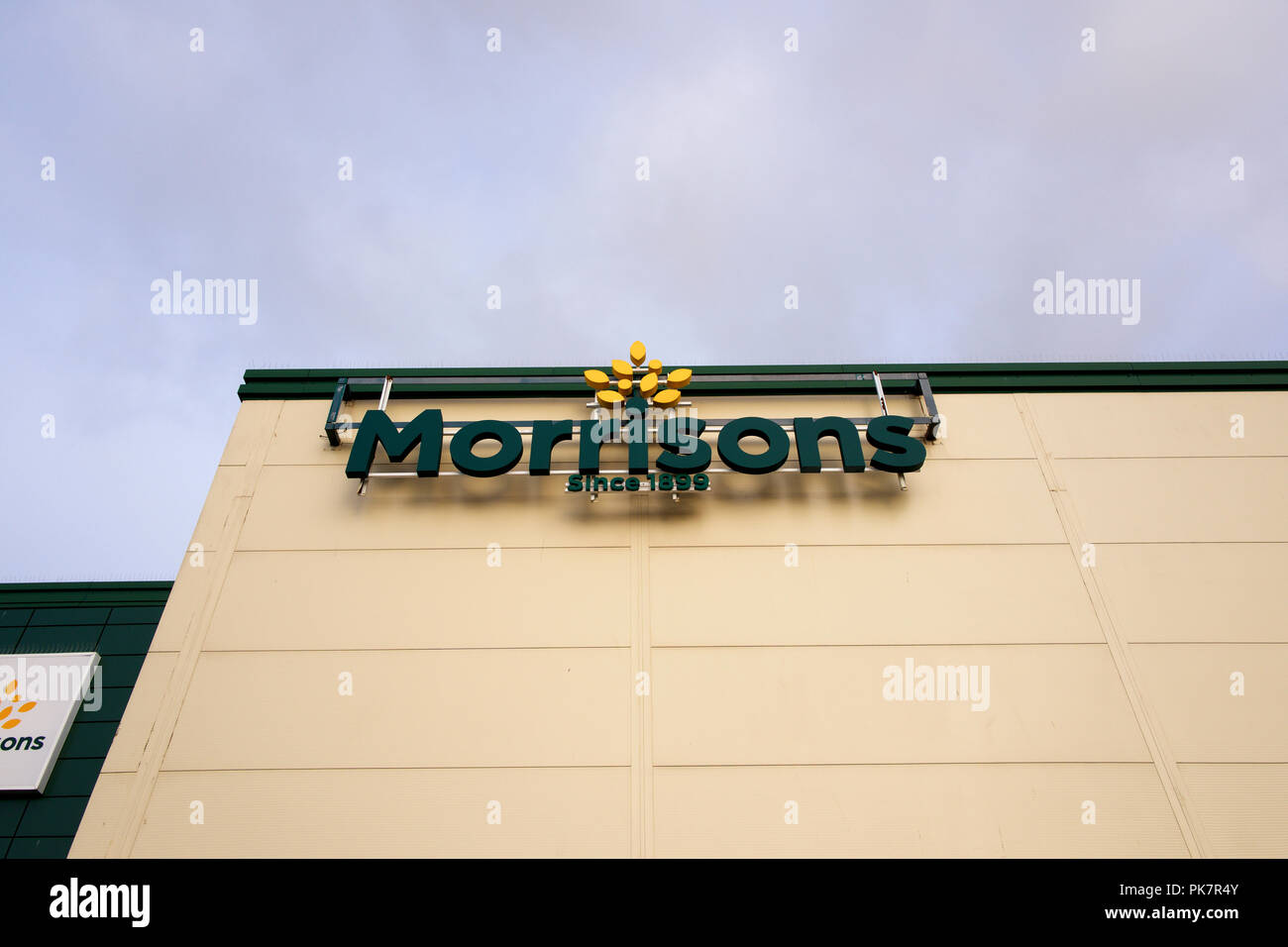 Morrisons supermarket exterior hi-res stock photography and images - Alamy