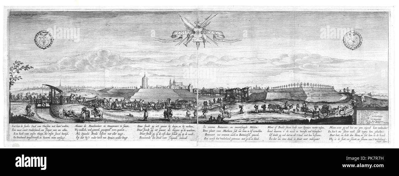 Bezetting van Heusden door de Haarlemse en Haagse schutterijen, 1625 ...