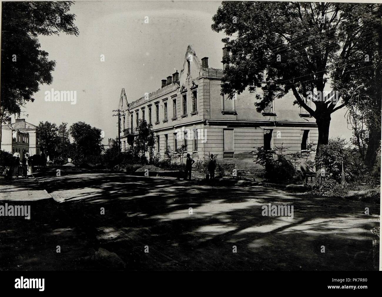 Bezirkshauptmannschaft in Sboriw (Zborow), 1917 Stock Photo - Alamy