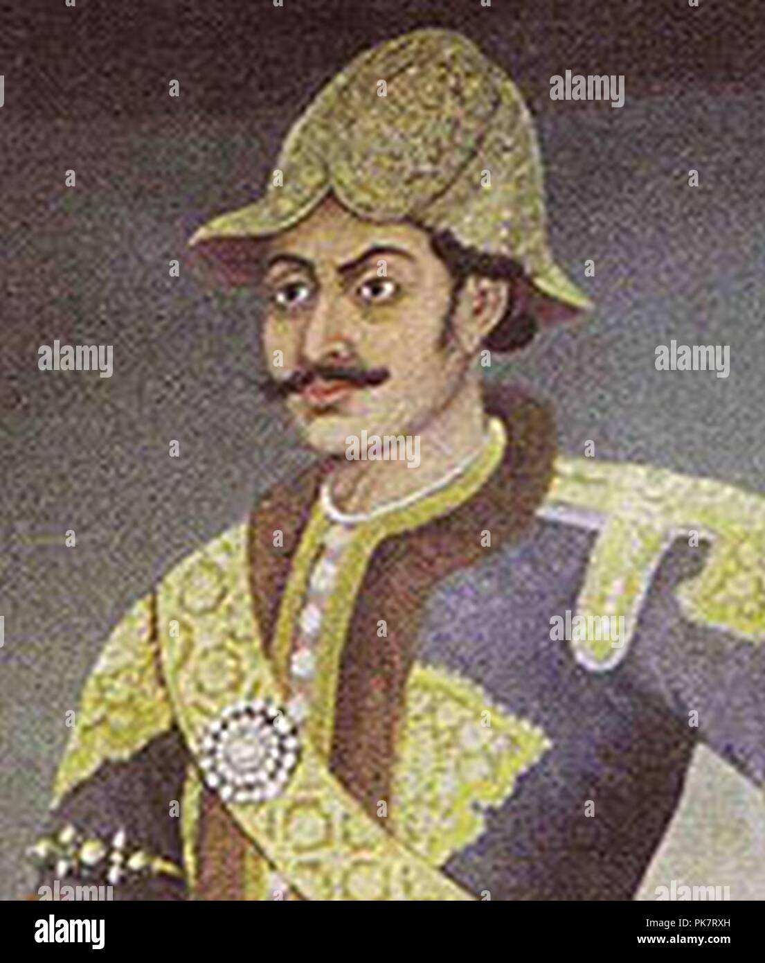 Bhimsen-thapa-painting (cropped Stock Photo - Alamy