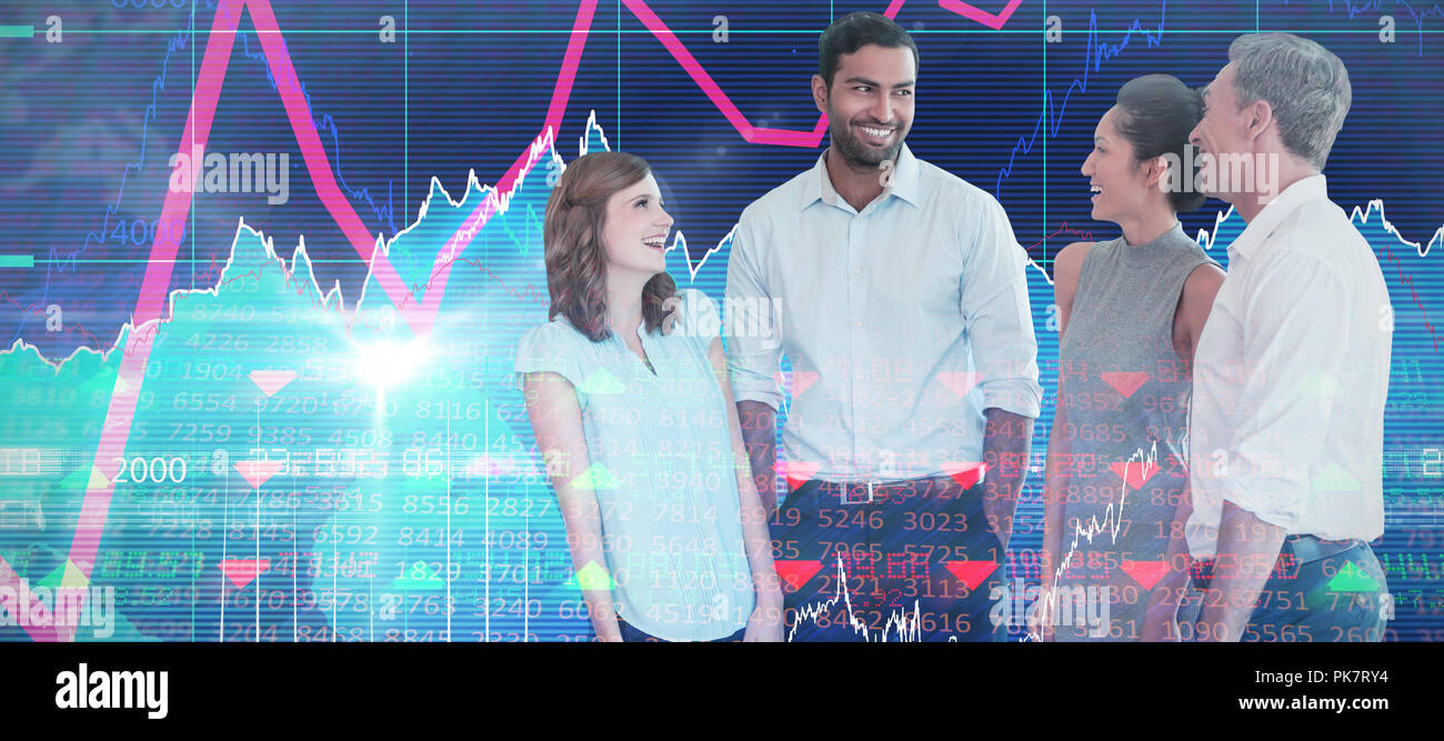 Happy people talking hi-res stock photography and images - Alamy