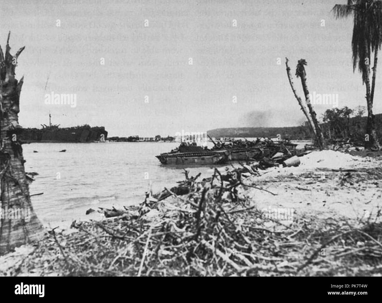 Biak Harbor June 1944 Stock Photo - Alamy