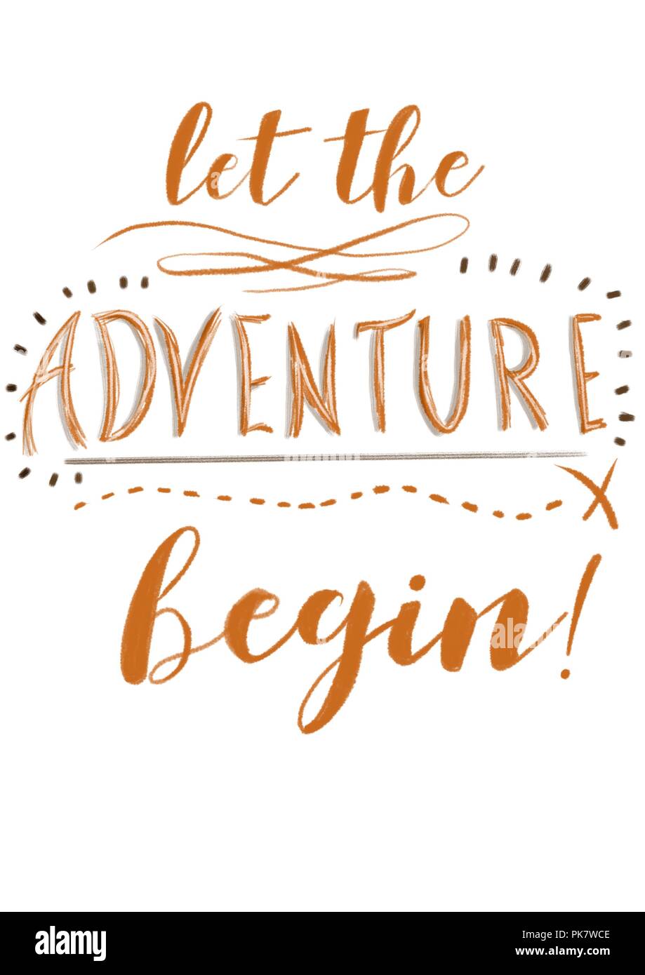 let the adventure begin Stock Photo - Alamy