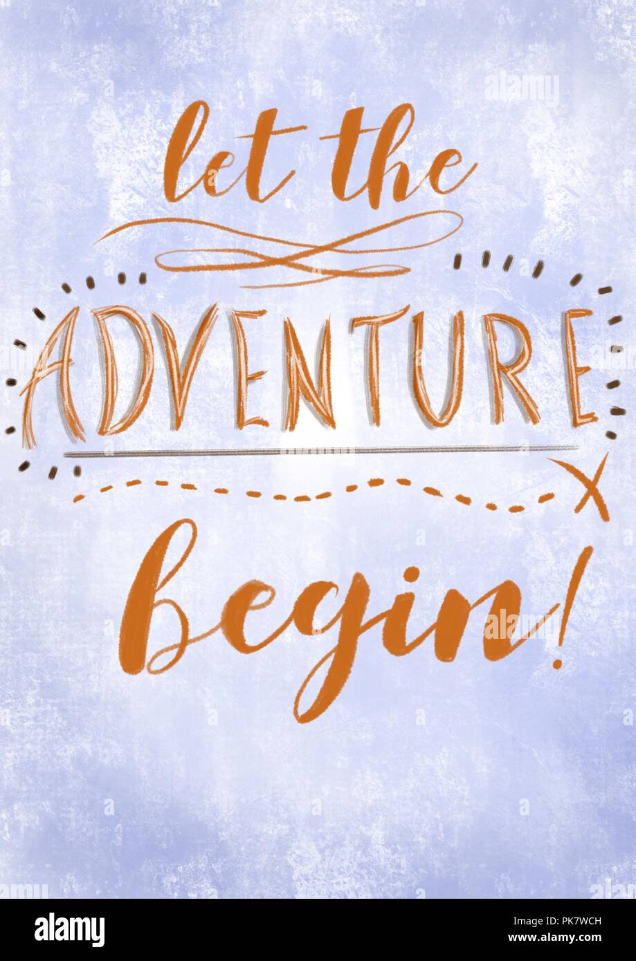 let the adventure begin Stock Photo - Alamy