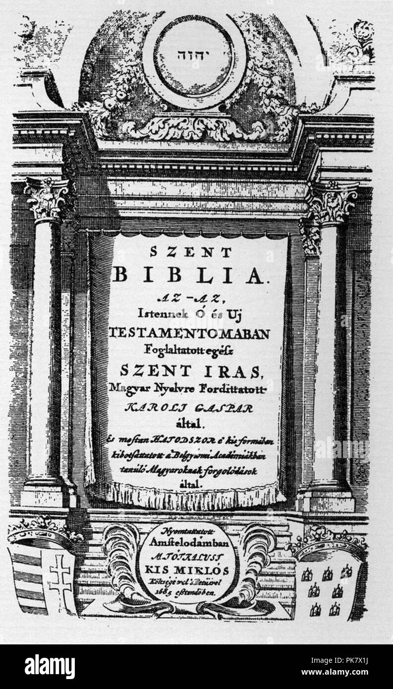 Bible title page hi-res stock photography and images - Alamy