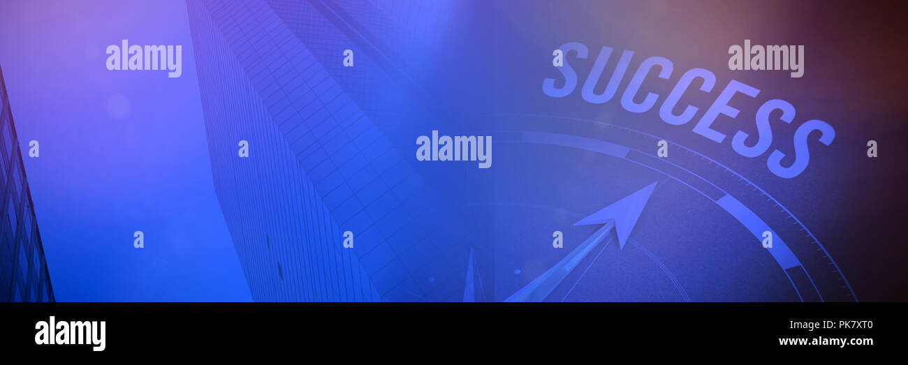Composite image of success against grey background Stock Photo - Alamy