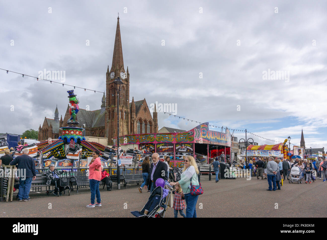 Largs viking festival hi-res stock photography and images - Alamy