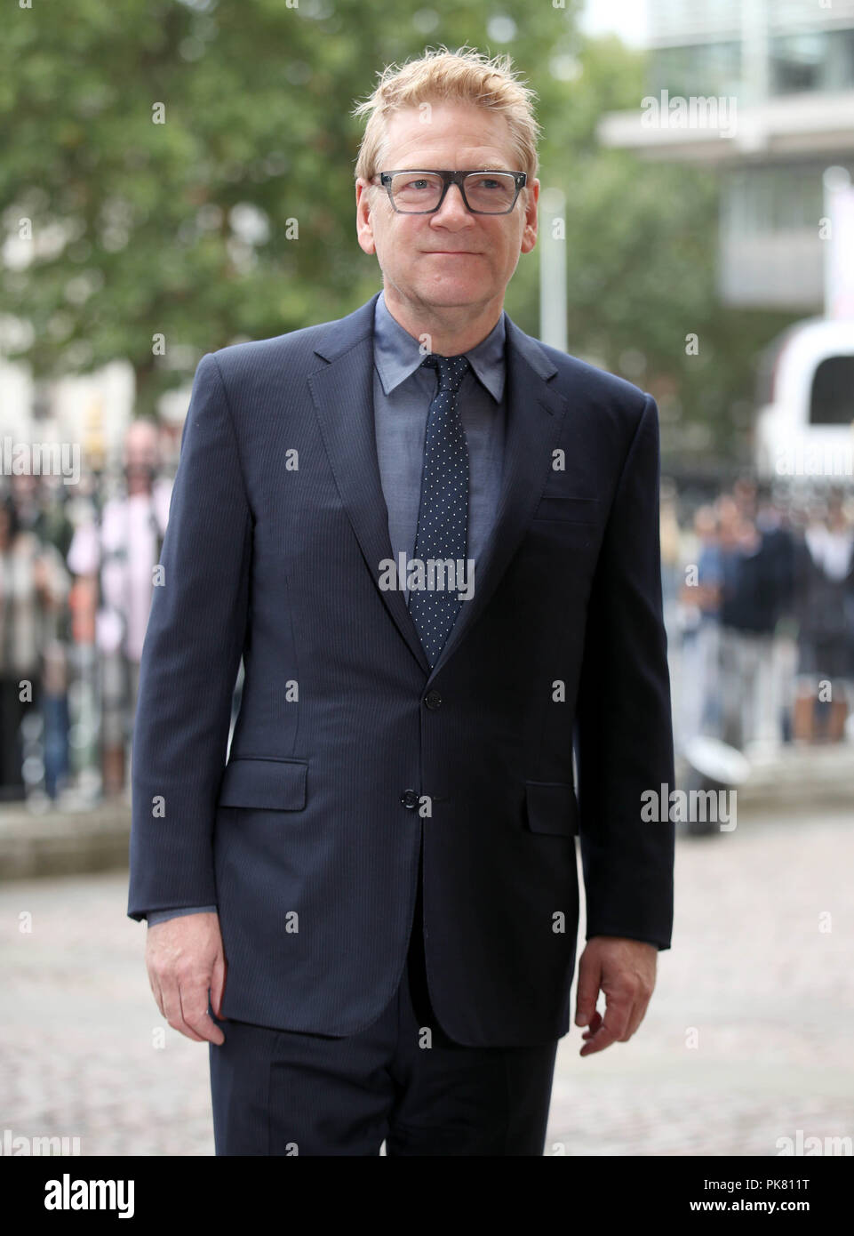 Sir Kenneth Branagh attending a service of thanksgiving to celebrate ...
