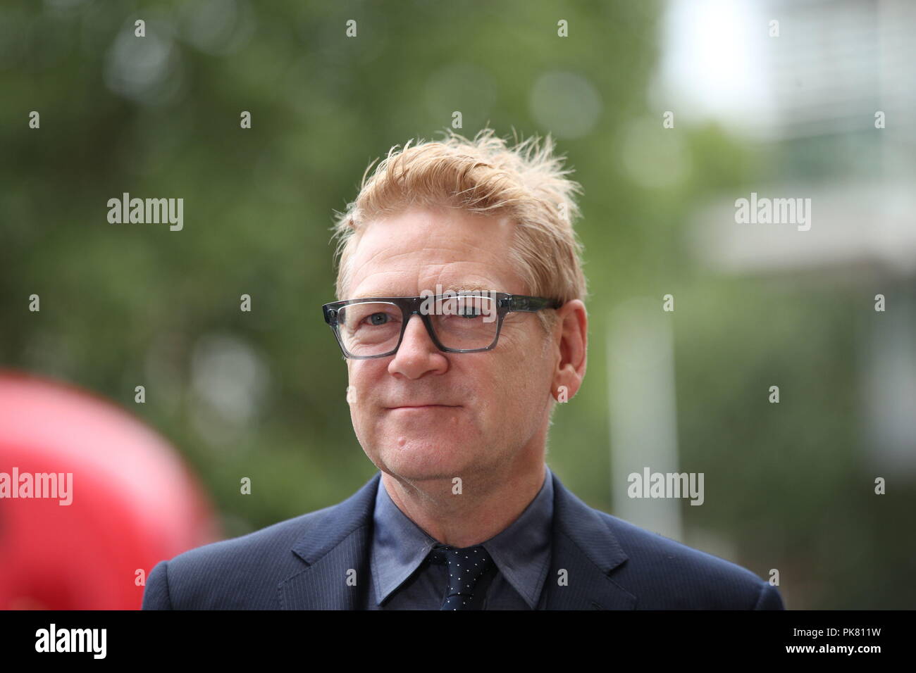 Sir Kenneth Branagh attending a service of thanksgiving to celebrate ...