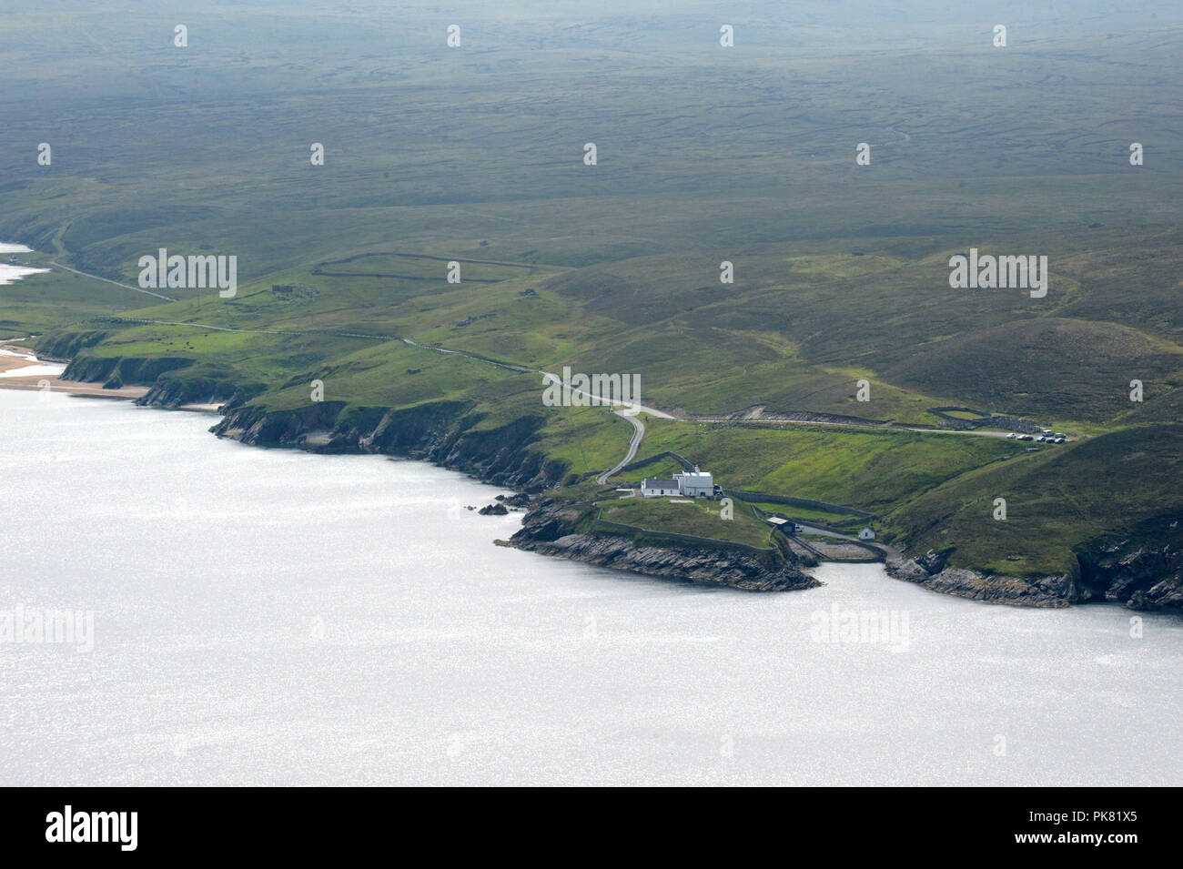 Landscapes and views on the island of Unst the most northerly island in ...