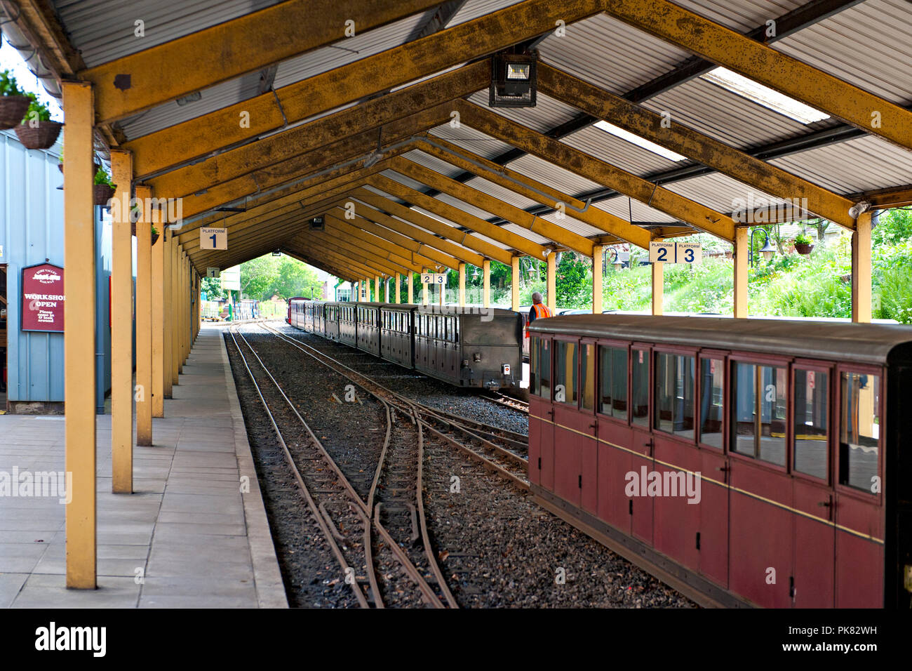Bure Valley Railway terminus at Aylsham in Norfolk, UK Stock Photo - Alamy