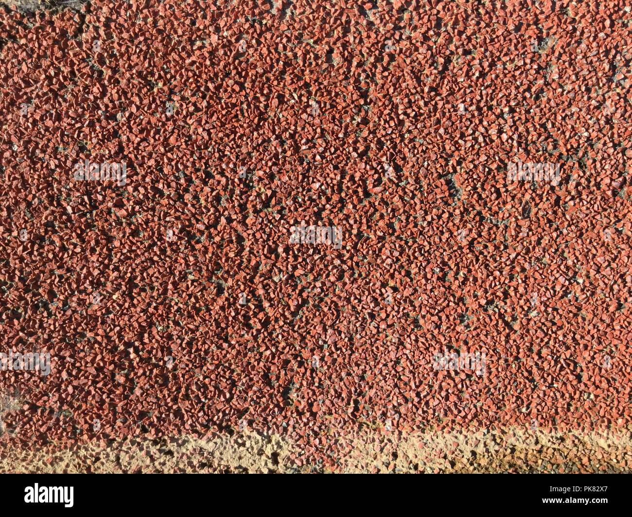 Red roof shingle, closeup showing textures Stock Photo - Alamy