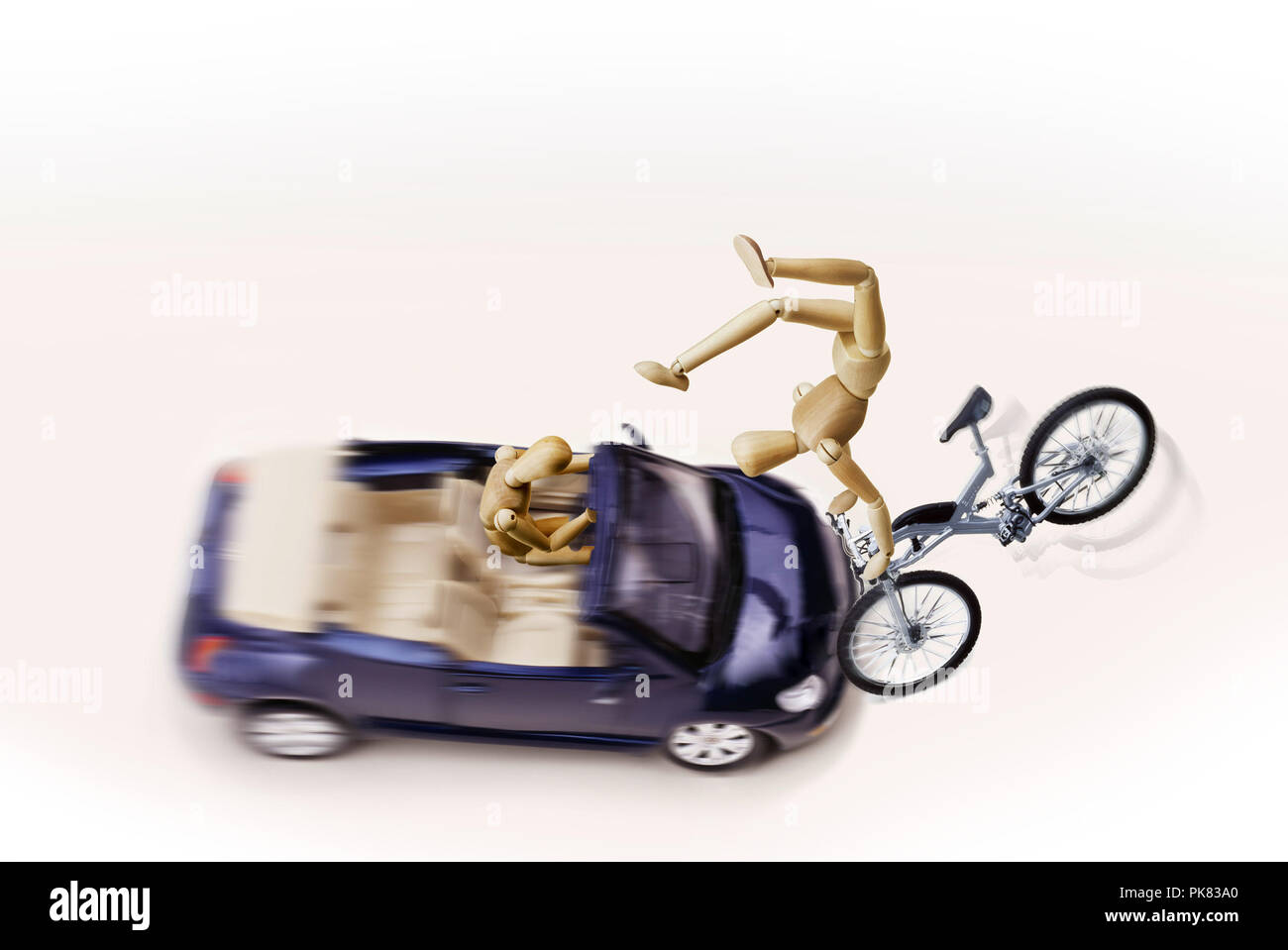 Frontal crash damage hi-res stock photography and images - Alamy