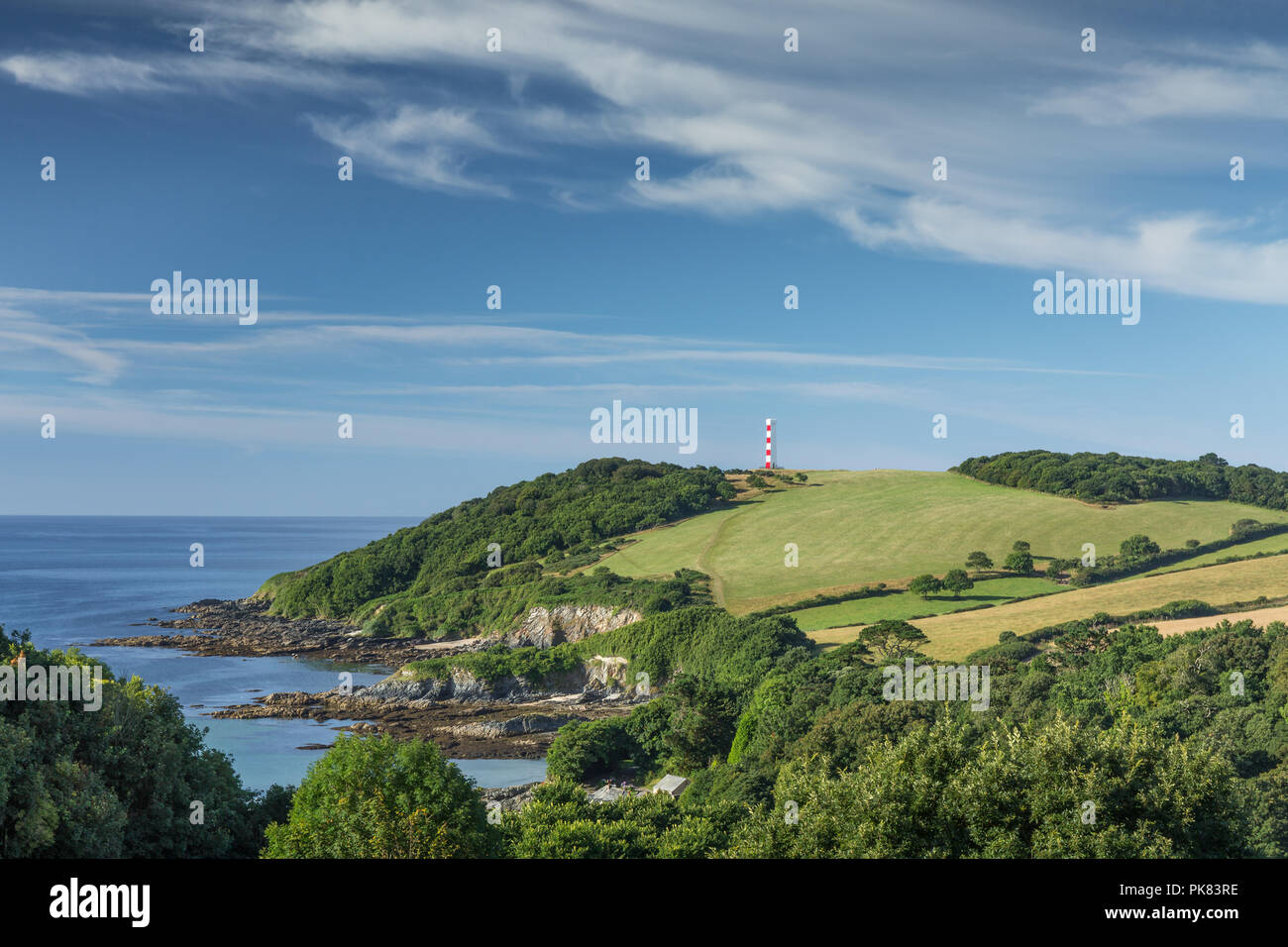 Gribbin head daymark hi-res stock photography and images - Alamy