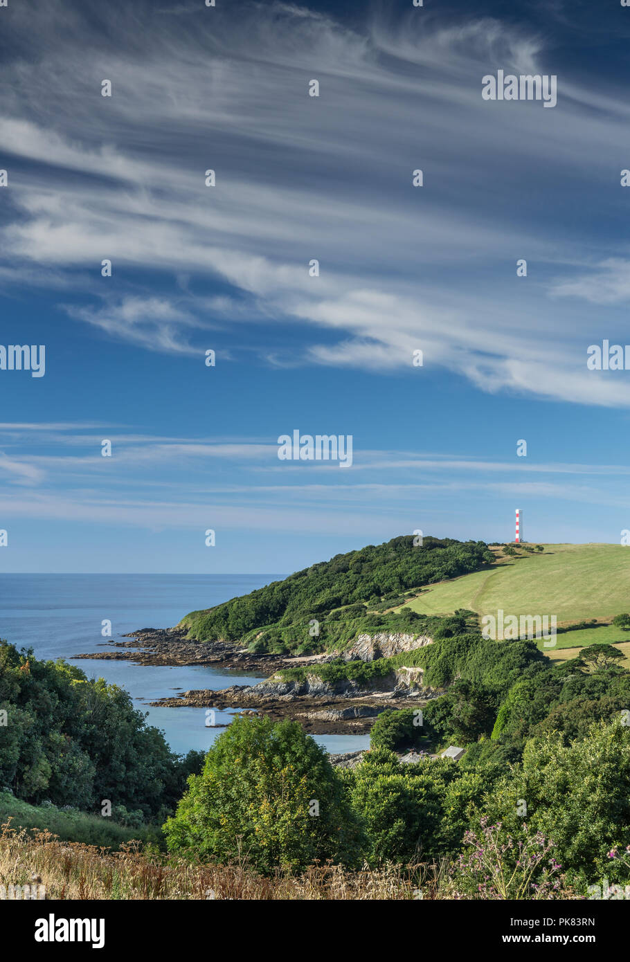 Gribbin head daymark hi-res stock photography and images - Alamy
