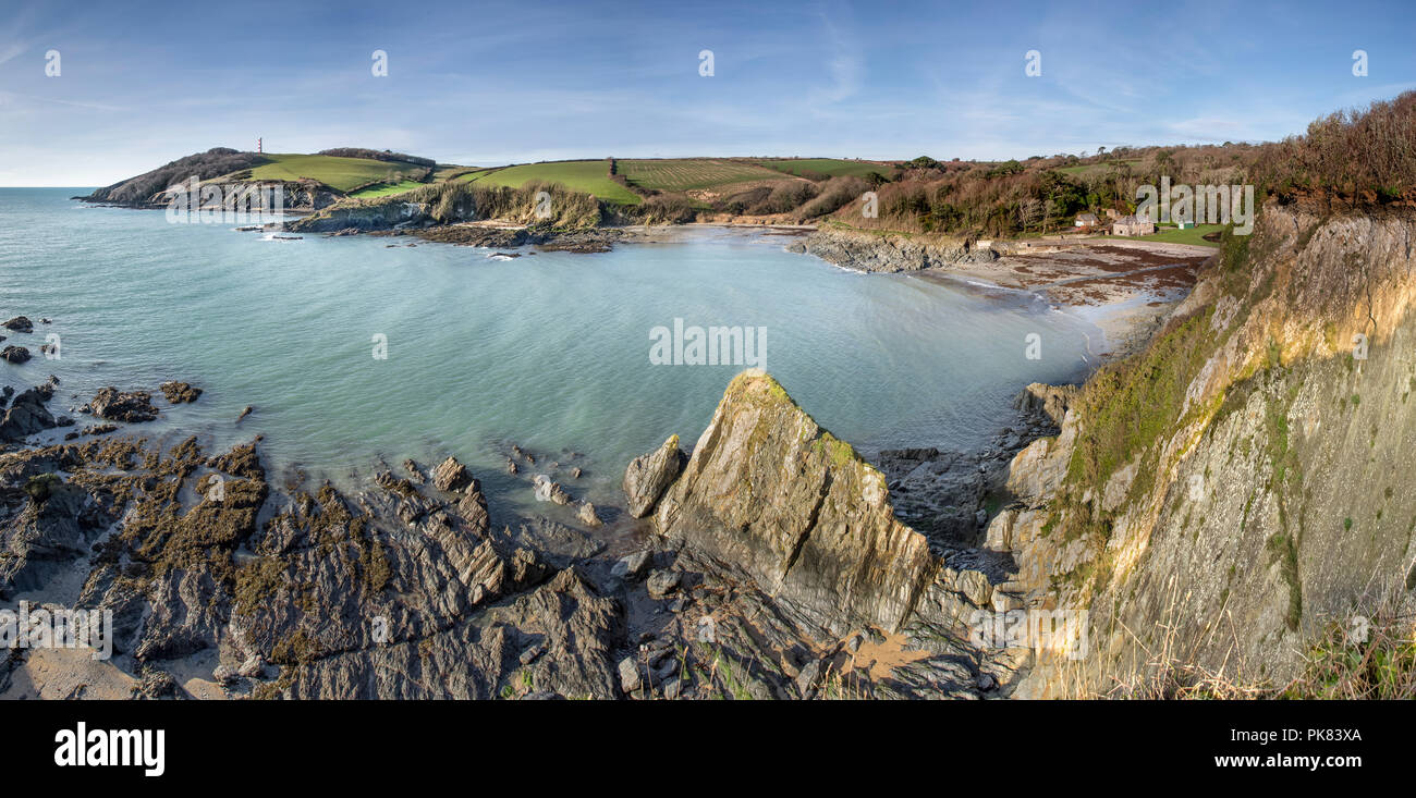 Gribbin head daymark hi-res stock photography and images - Alamy