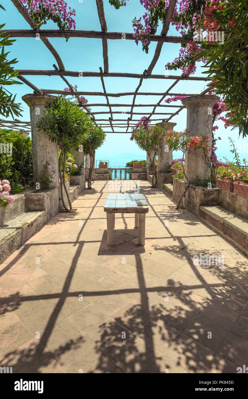 Amalfi coast beach bar hi-res stock photography and images - Alamy