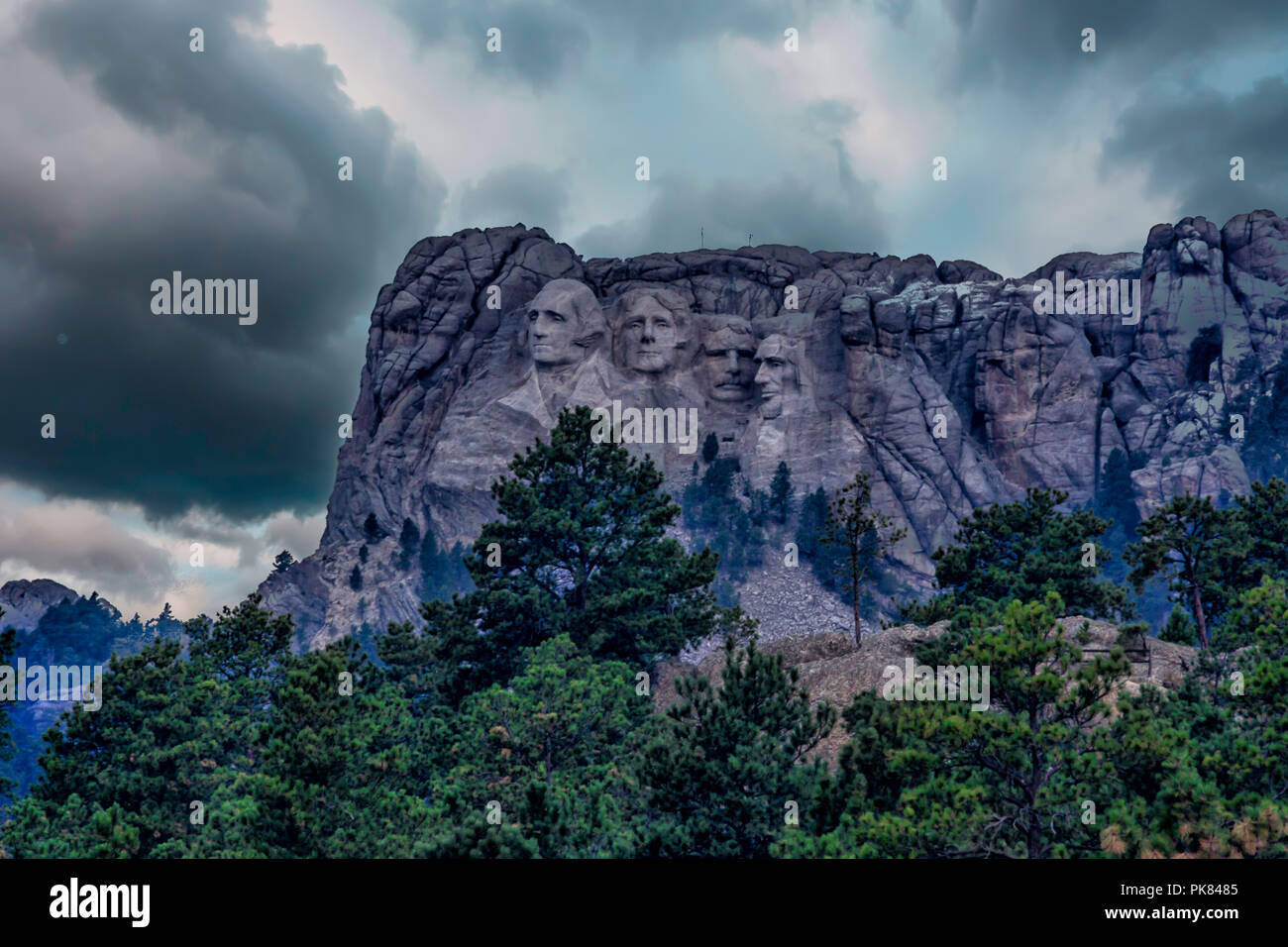 Mount Rushmore South Dakota Stock Photo - Alamy