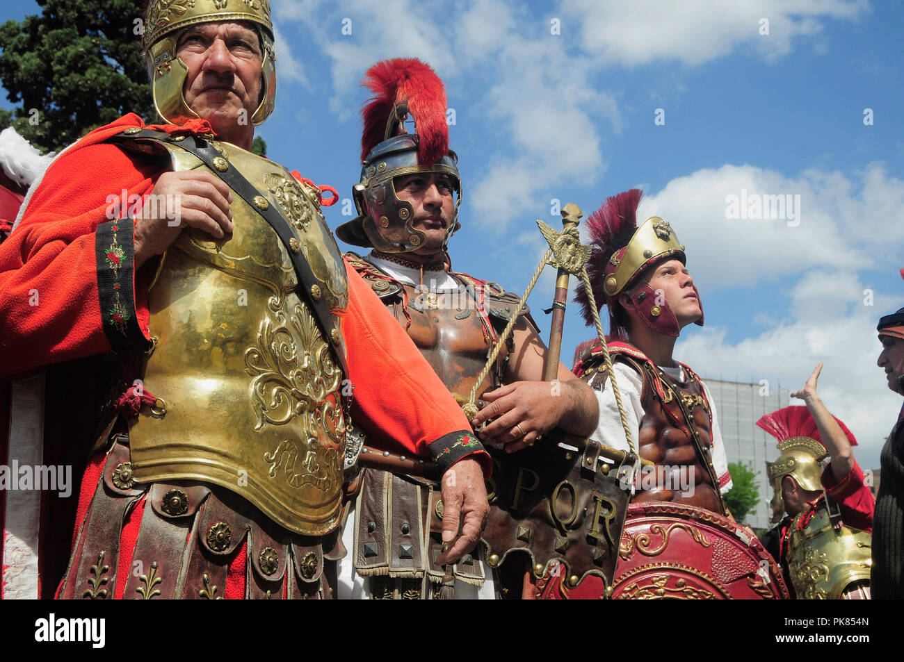 Italy, Lazio, Rome, Colosseum, gladiators Stock Photo - Alamy
