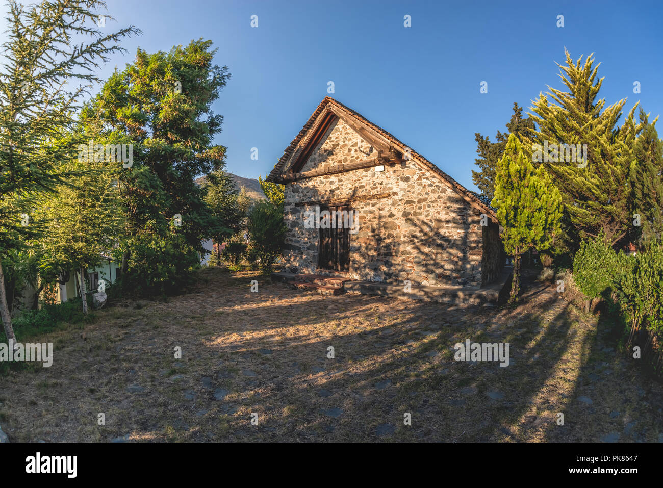 Timios Stavros Church. Kyperounta village. Limassol District, Cyprus ...