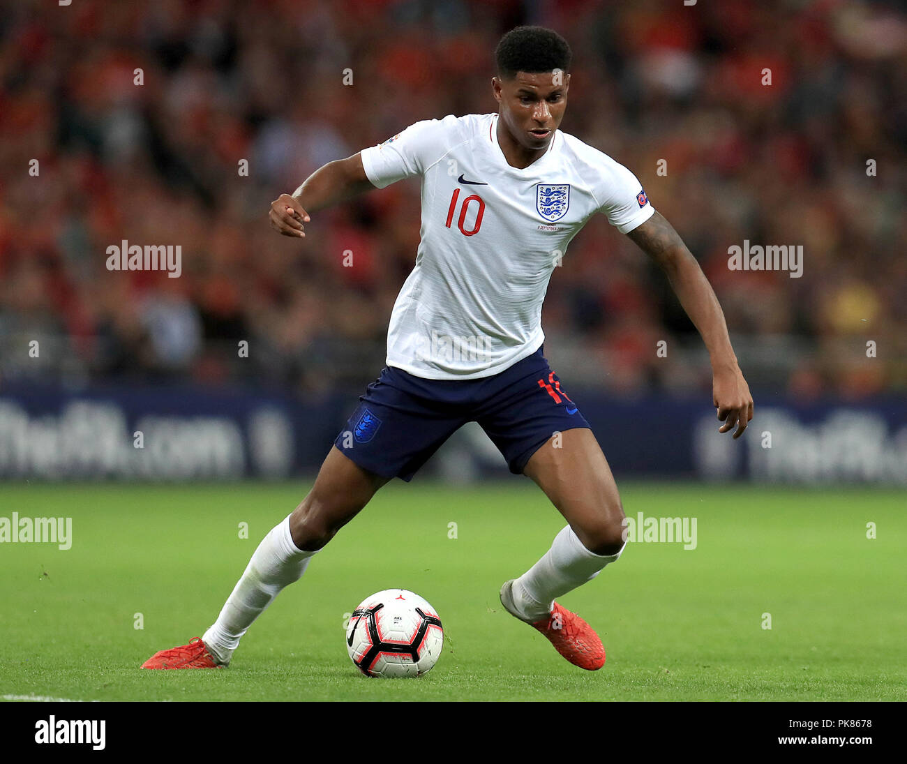 England's Marcus Rashford Stock Photo - Alamy