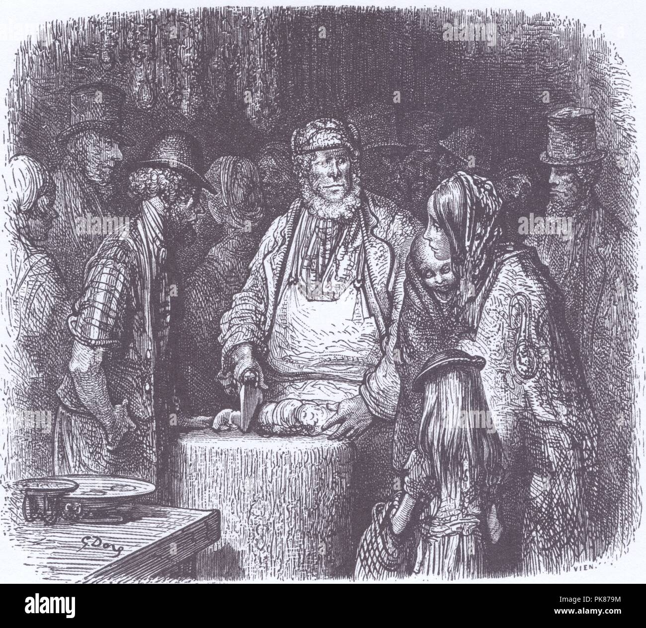 Le boucher hi-res stock photography and images - Alamy