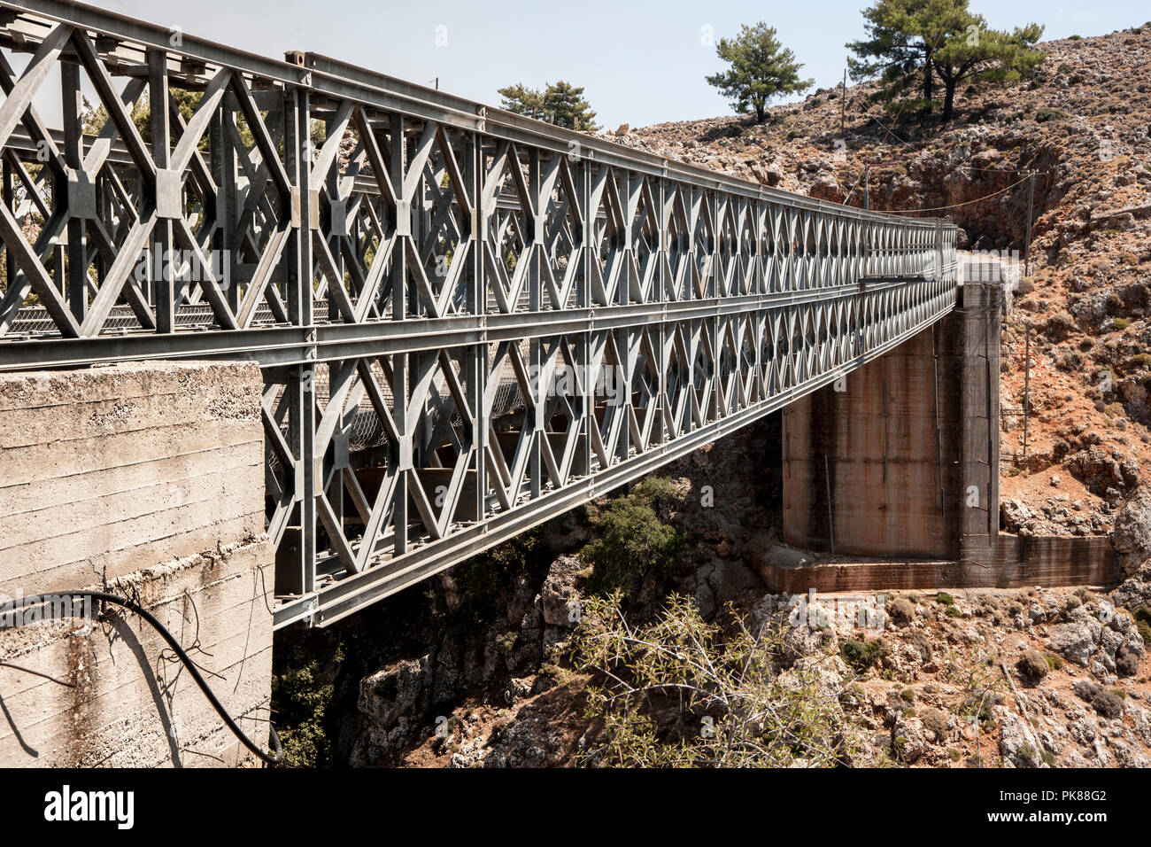 Old bridges on Crete Stock Photo - Alamy