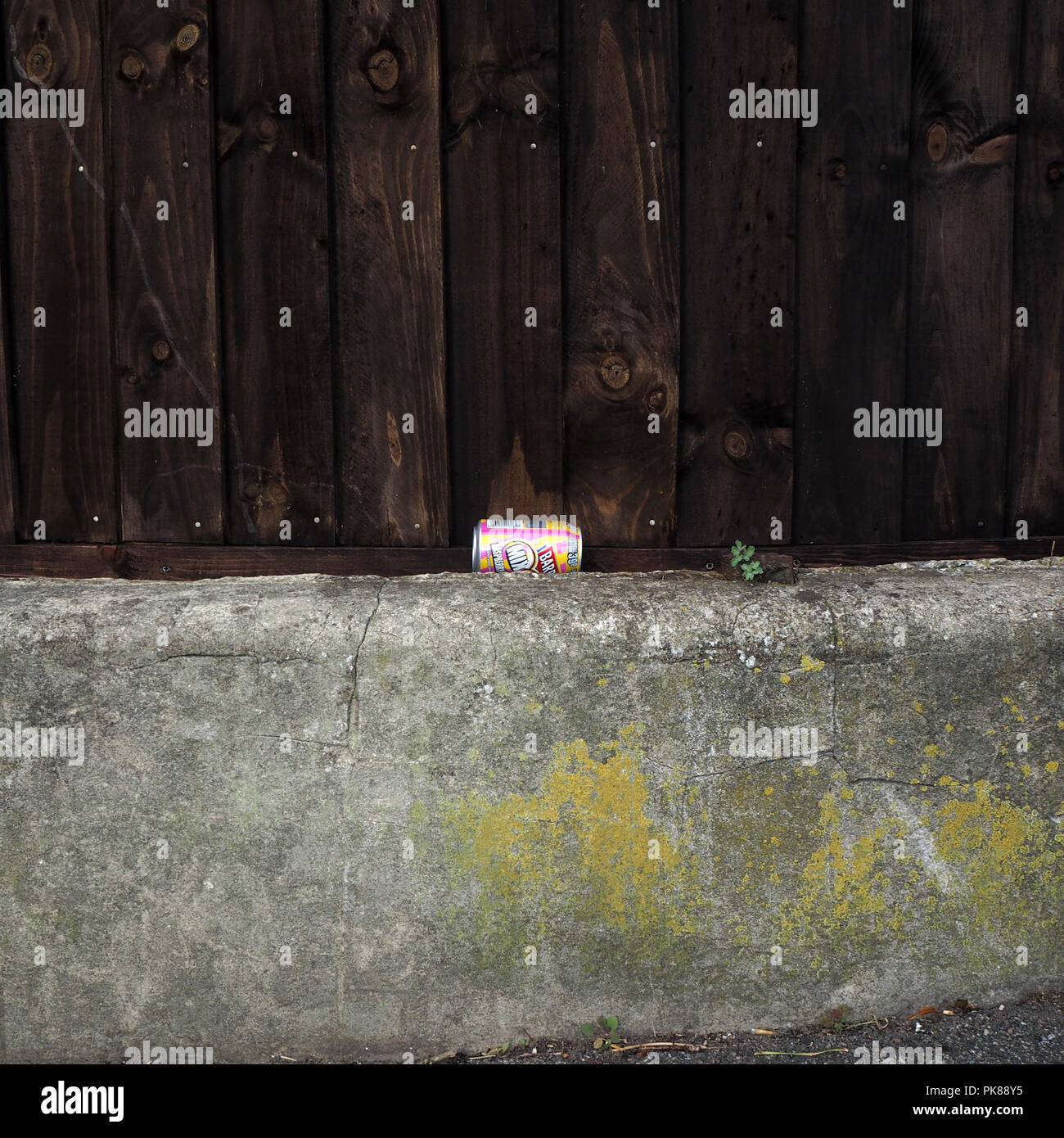 Litter & rubbish left on the street Stock Photo - Alamy