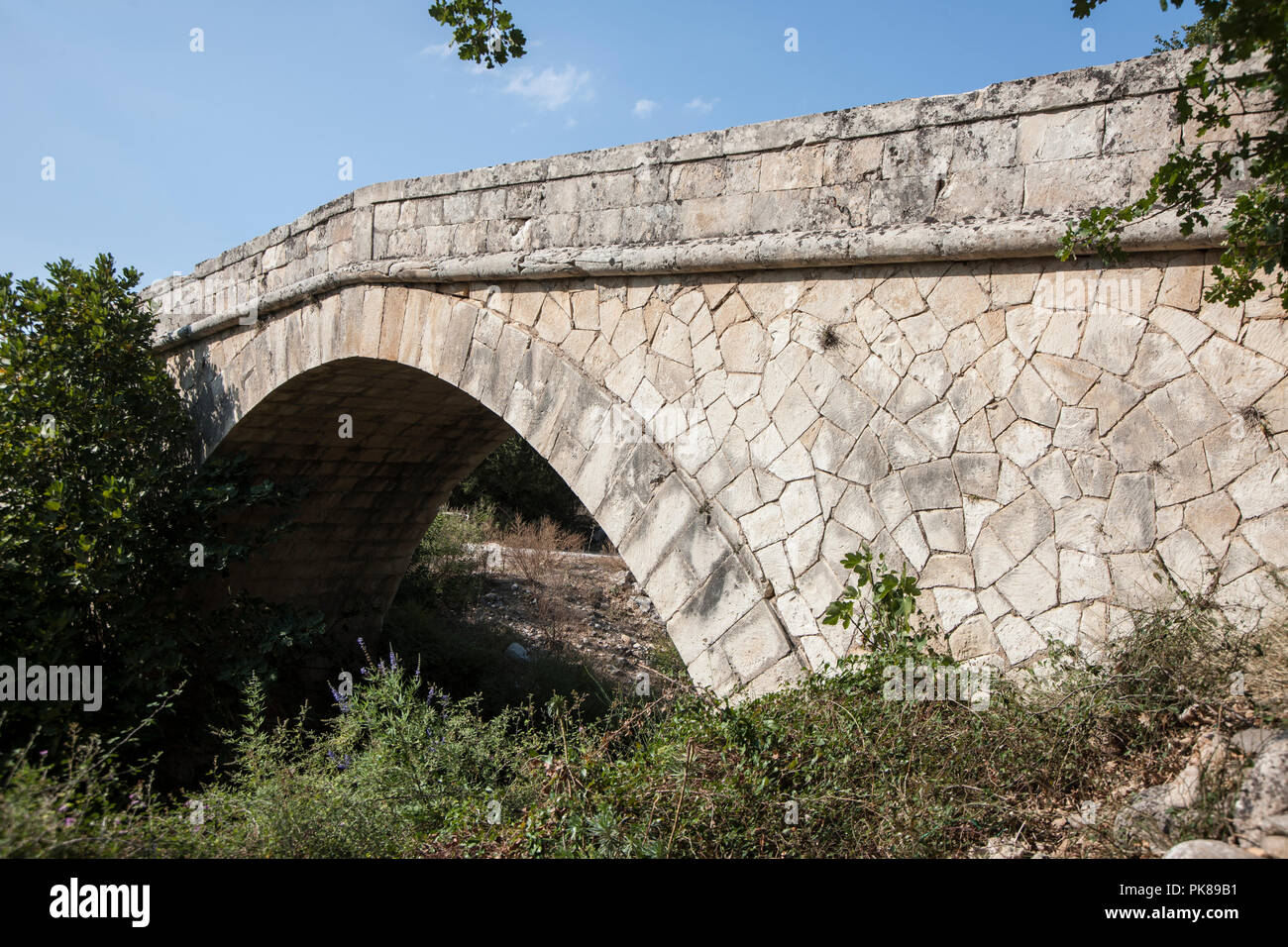 Roman bridge crete greece hi-res stock photography and images - Alamy