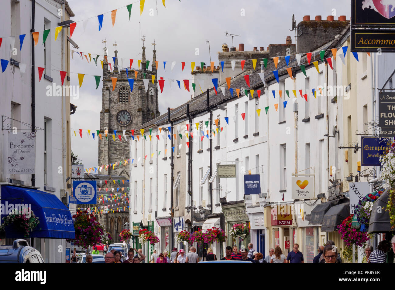 Saint eustachius church tavistock devon hi-res stock photography and ...