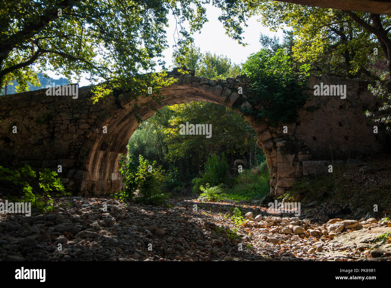 Old bridges on Crete Stock Photo - Alamy